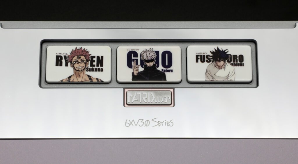 Jujutsu Kaisen Matrix Keyboard Badges – Free Team EDC