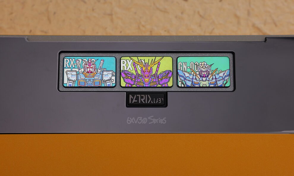 Gundam Series Matrix Keyborad Badges – Free Team EDC